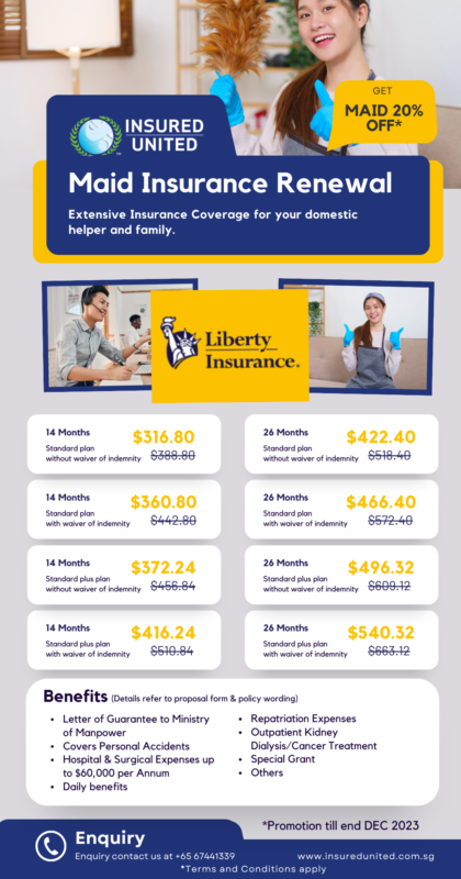 Maid Insurance Renewal Promotion - Insured United